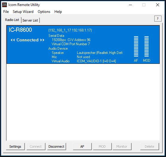 Fenu-Radio - Icom IC-R8600